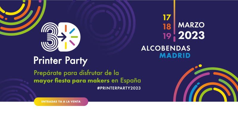 Triwee vuelve a la fiesta maker 3D Printer Party 2023 | Triwee